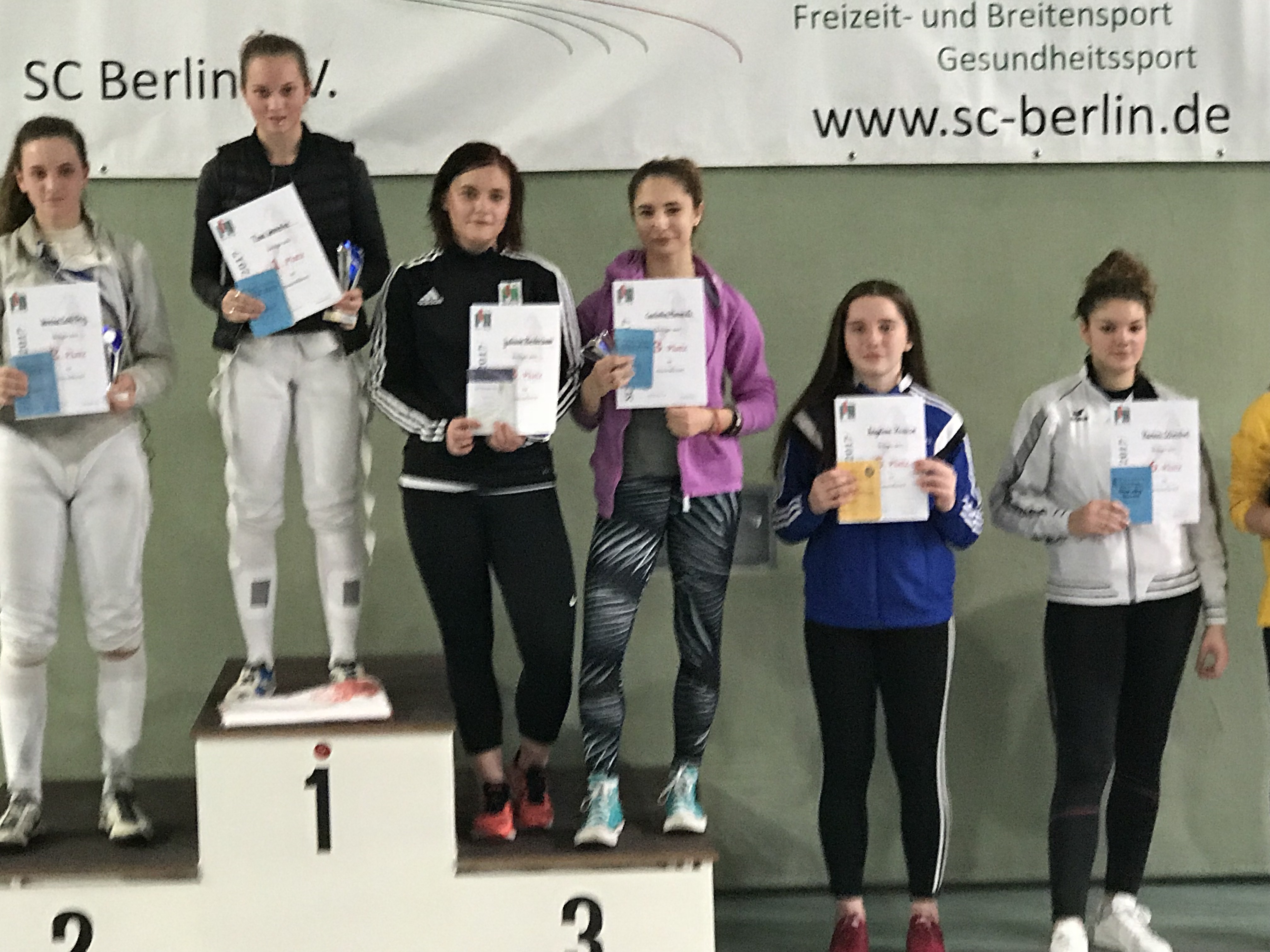 Gelungener Test in Berlin | Fechten - Fechtsportclub Cottbus - News